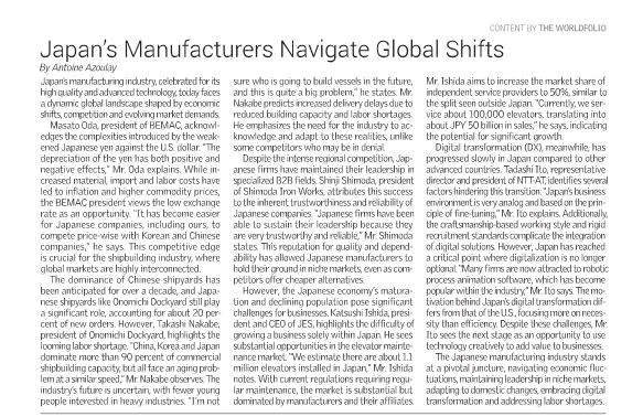 An article about BEMAC was published in Newsweek magazine « News&Topics